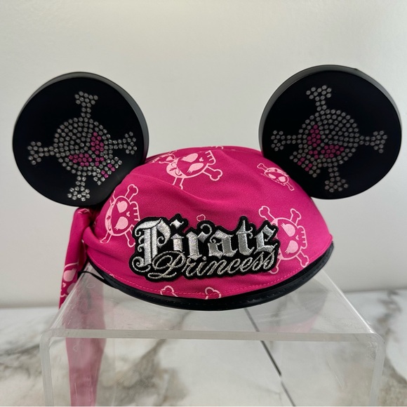 Disney | Accessories | Disney Pirate Princess Pink Mickey Mouse Ears ...